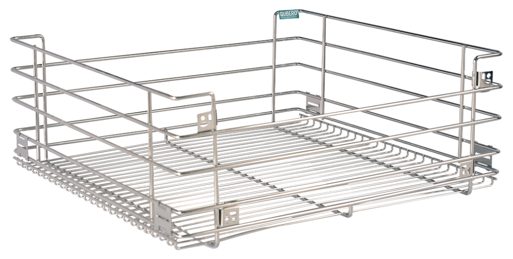plain-basket - Qubero - Modular Kitchen,Wardrobe and Hardware Solutions